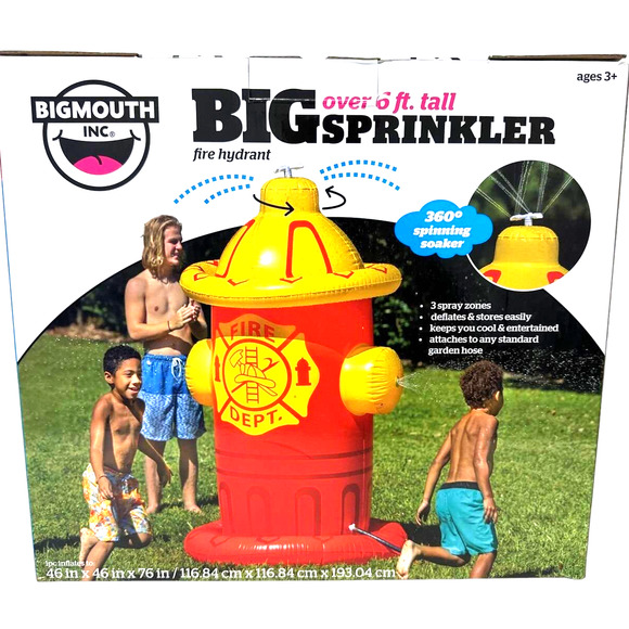 Big Mouth Inc. | Toys | Bigmouth Giant 76h X 46d Inflatable Fire ...